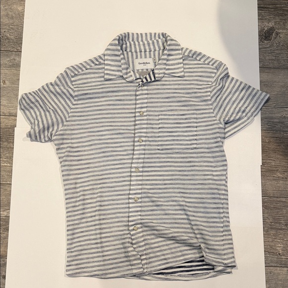 Goodfellow & Co | Shirts | Goodfellow Co Navy And White Striped ...